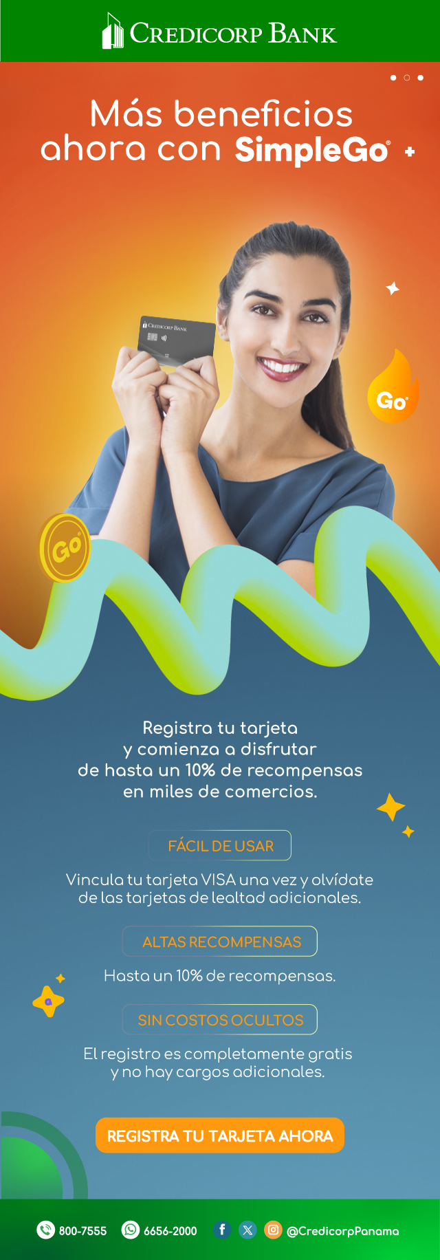 Registra tu tarjeta Visa Credicorp Bank y recibe recompensas ...